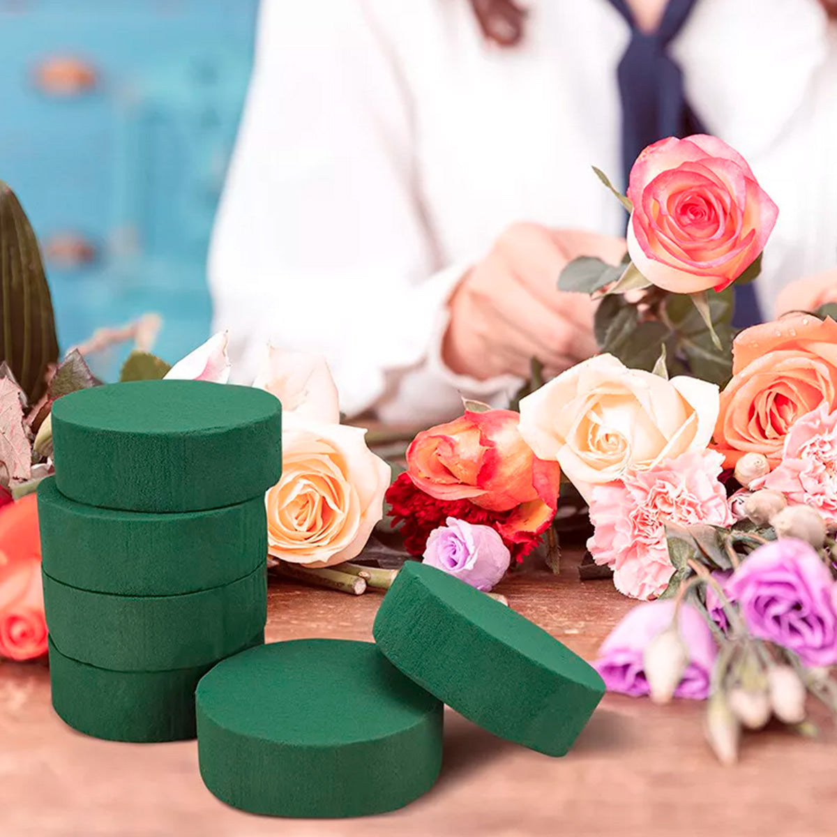 Espuma floral redonda – La Casa del Florista