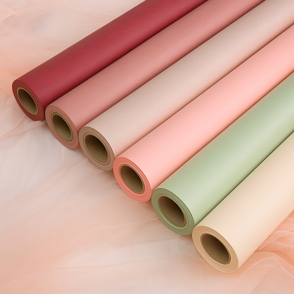 Papel Kraft de colores Rollo 7 mts – La Casa del Florista